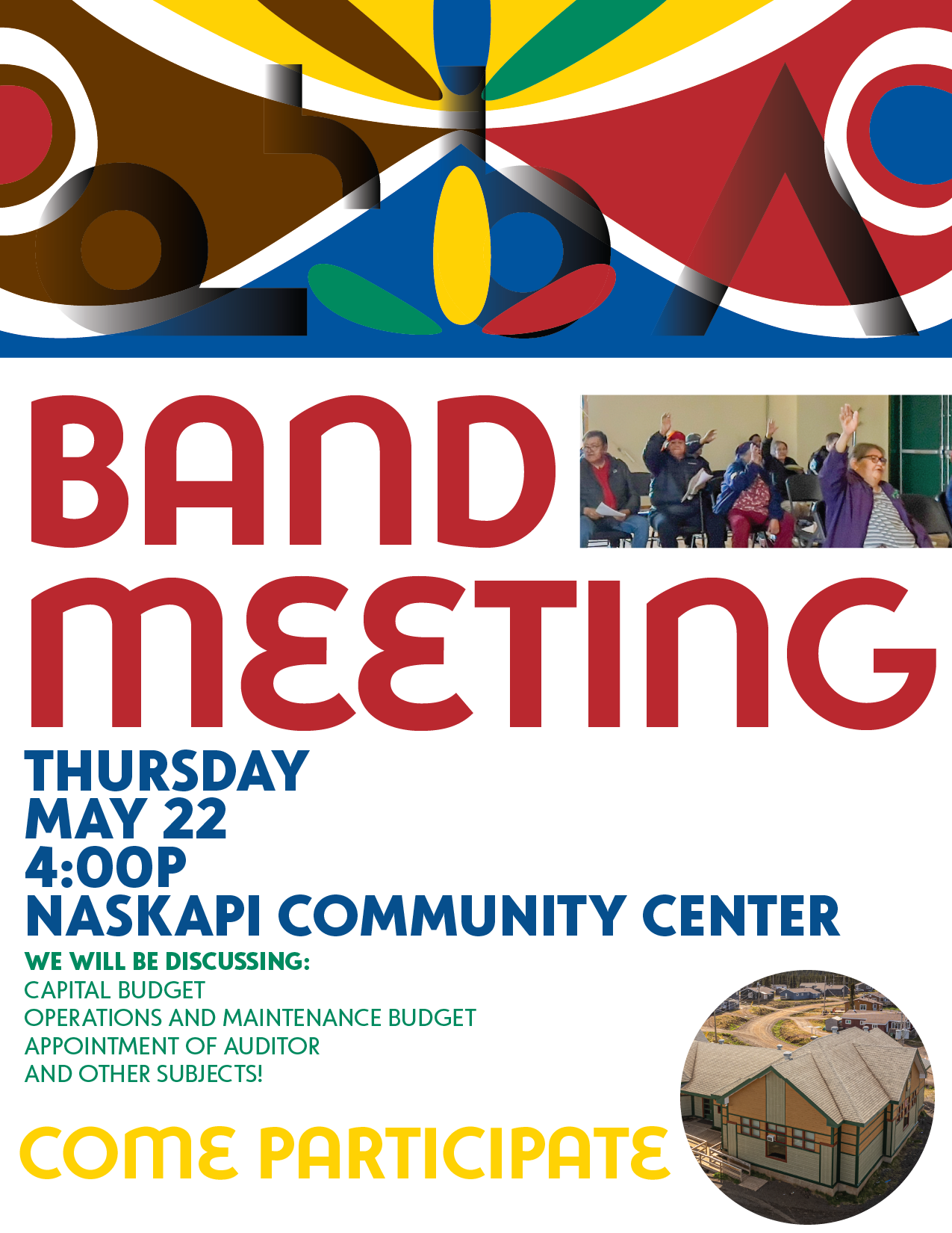 The Naskapi Nation of Kawawachikamach invites all community members to ...