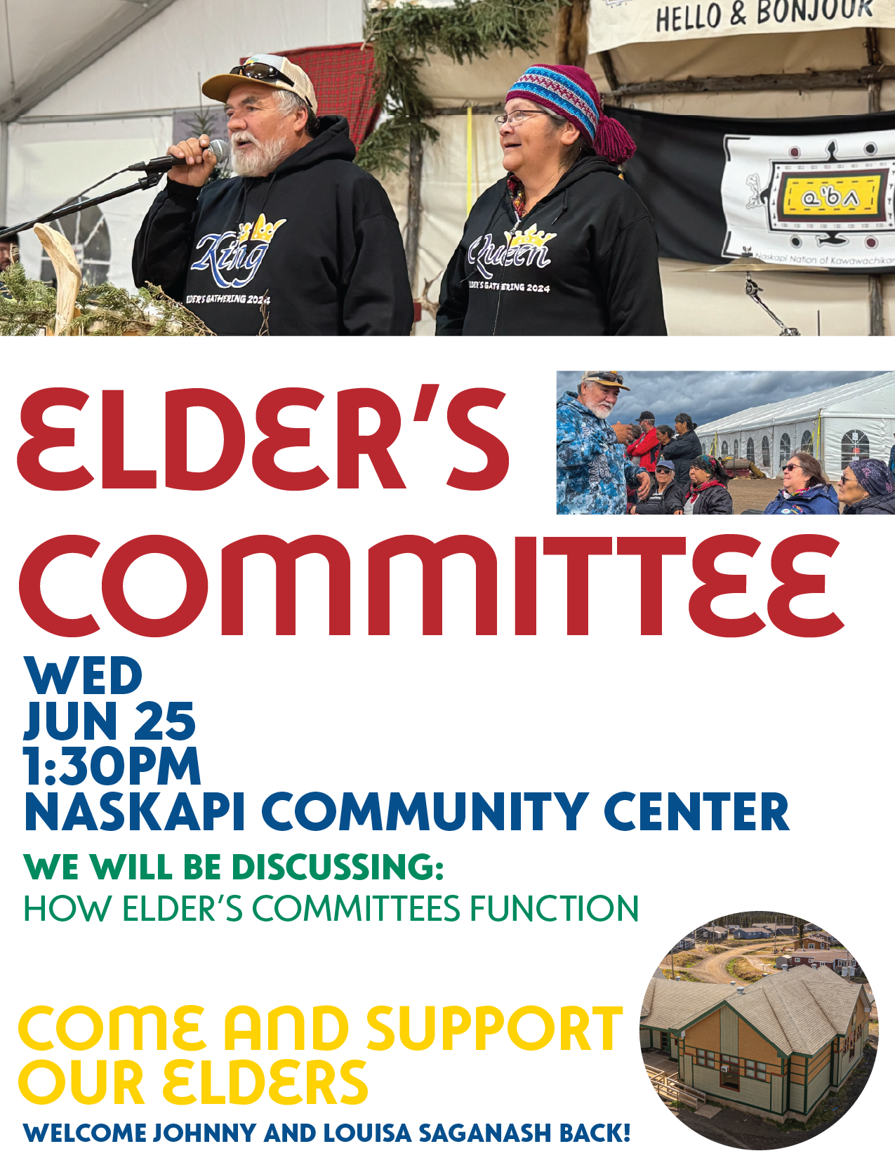 We invite all community members—especially our respected elders—to a ...