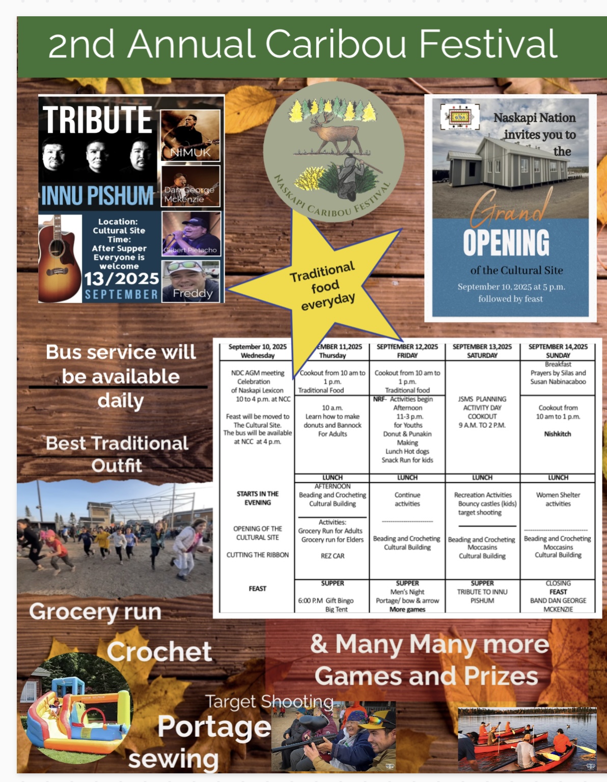 The Naskapi Nation is excited to welcome everyone to the 2nd Annual ...